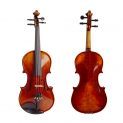 Satin Dark Red Brown Flame Maple Violin MVT700 - Sinomusik@ China ...