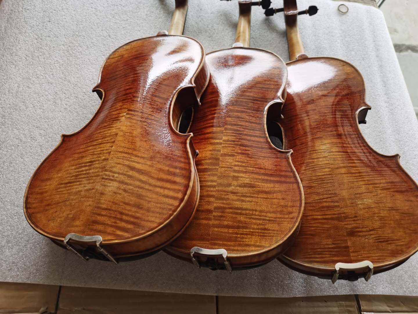 Replica Stradivarius Hand Rubbed Oil Finish Violin - Aiersi Guitar