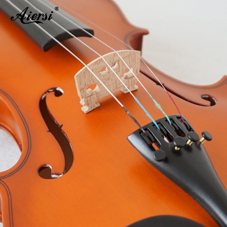 Full Handed Golden Orange Brown Violin HV09G - China Violin ...