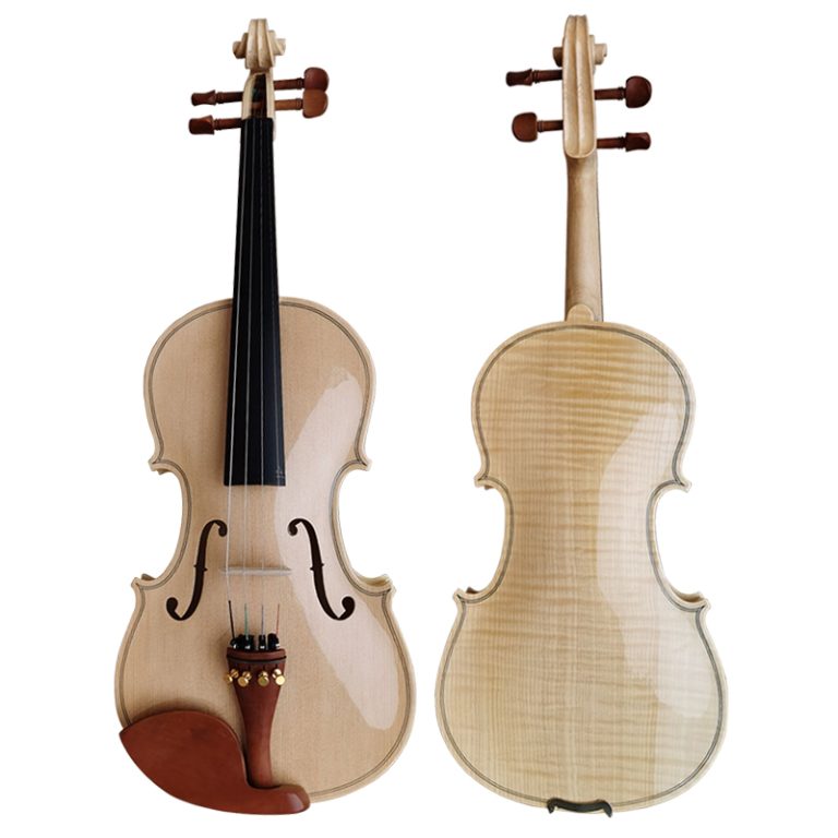 Transparent Spraying Spruce and Flame Maple Skin Violin SGV015UF ...