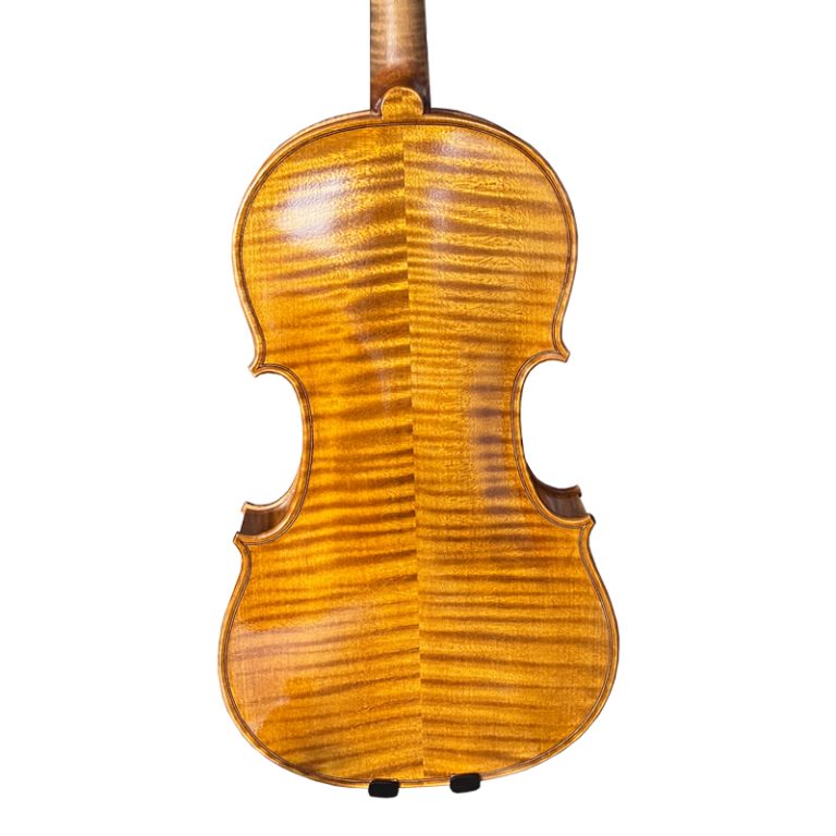 Full Handed Golden Orange Brown Violin - Sinomusic