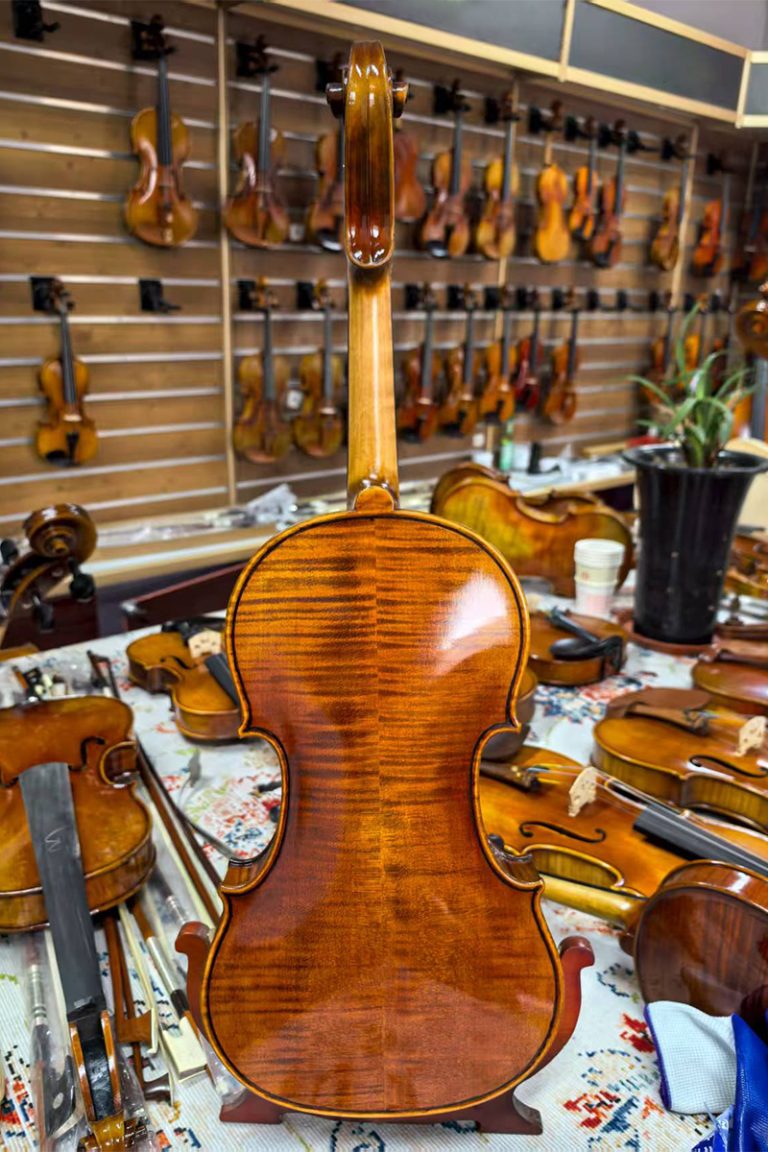 Cannon 1743 Guarner Bosnian Maple Master Violin T85A - Sinomusik String ...